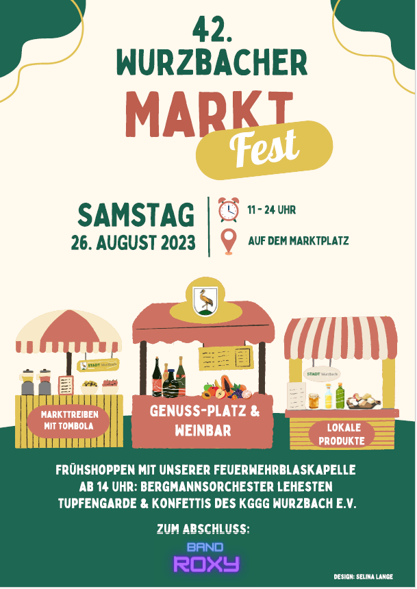 Wurzbacher Marktfest Stadt Wurzbach