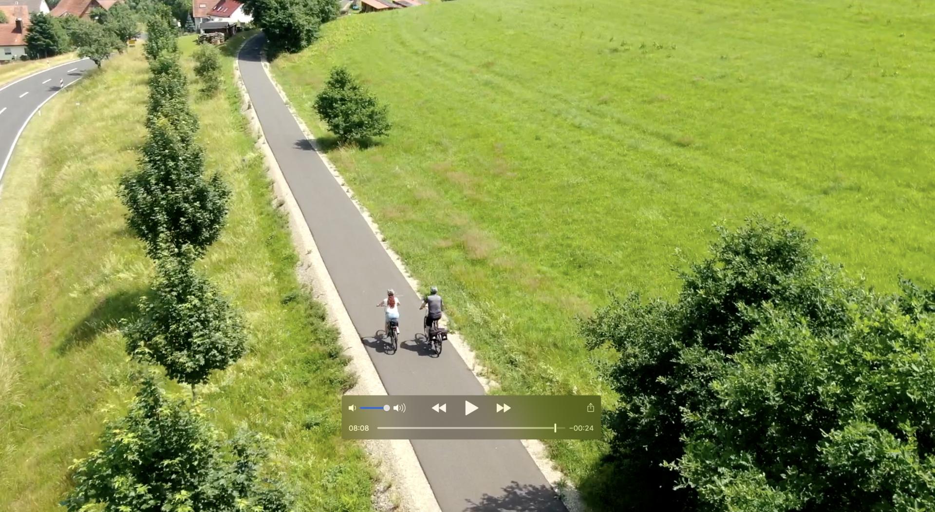 Brückenauer Rhönallianz - Rhönexpress Bahn-Radweg – im Film virtuell erleben