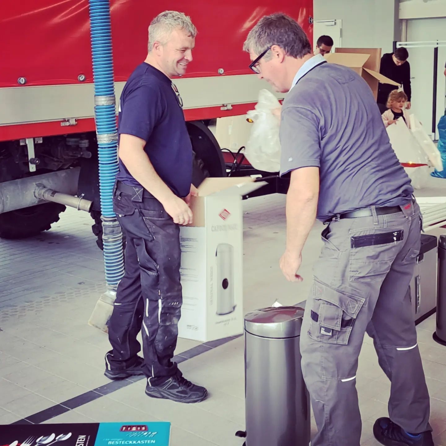 Aufbau FWGH - Löscheinheit Karken der Freiwilligen Feuerwehr Heinsberg