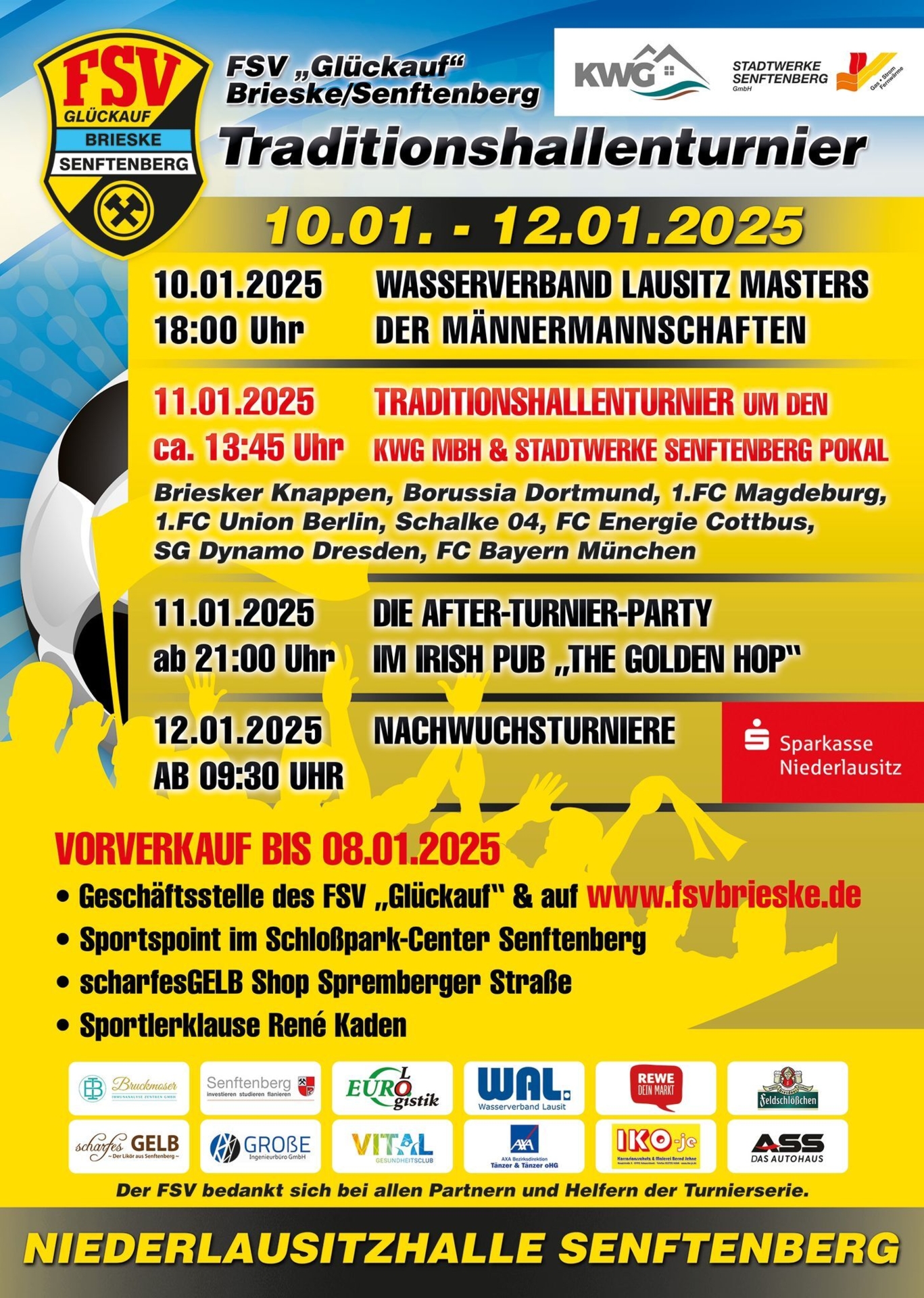 Ticketendspurt - FSV Glückauf Brieske/Senftenberg e.V.