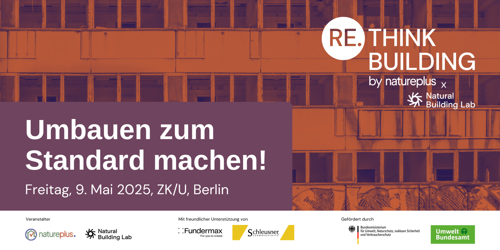 Bundesverband für Umweltberatung (bfub) e.V. - RE.THINK BUILDING 2025 ...