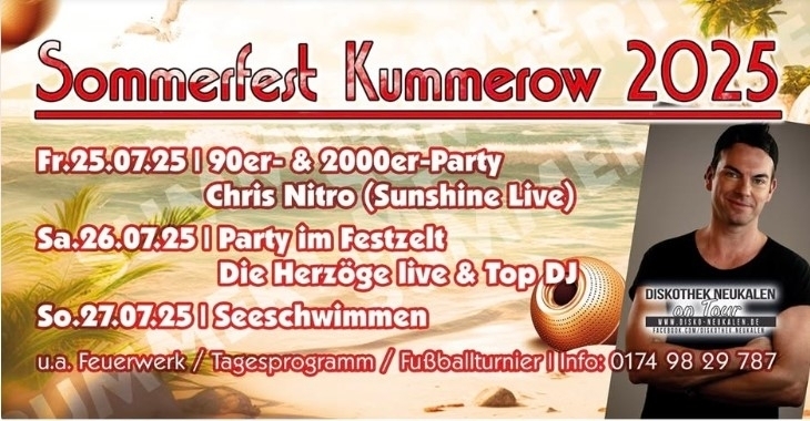 Amt Malchin am Kummerower See - Sommerfest in Kummerow