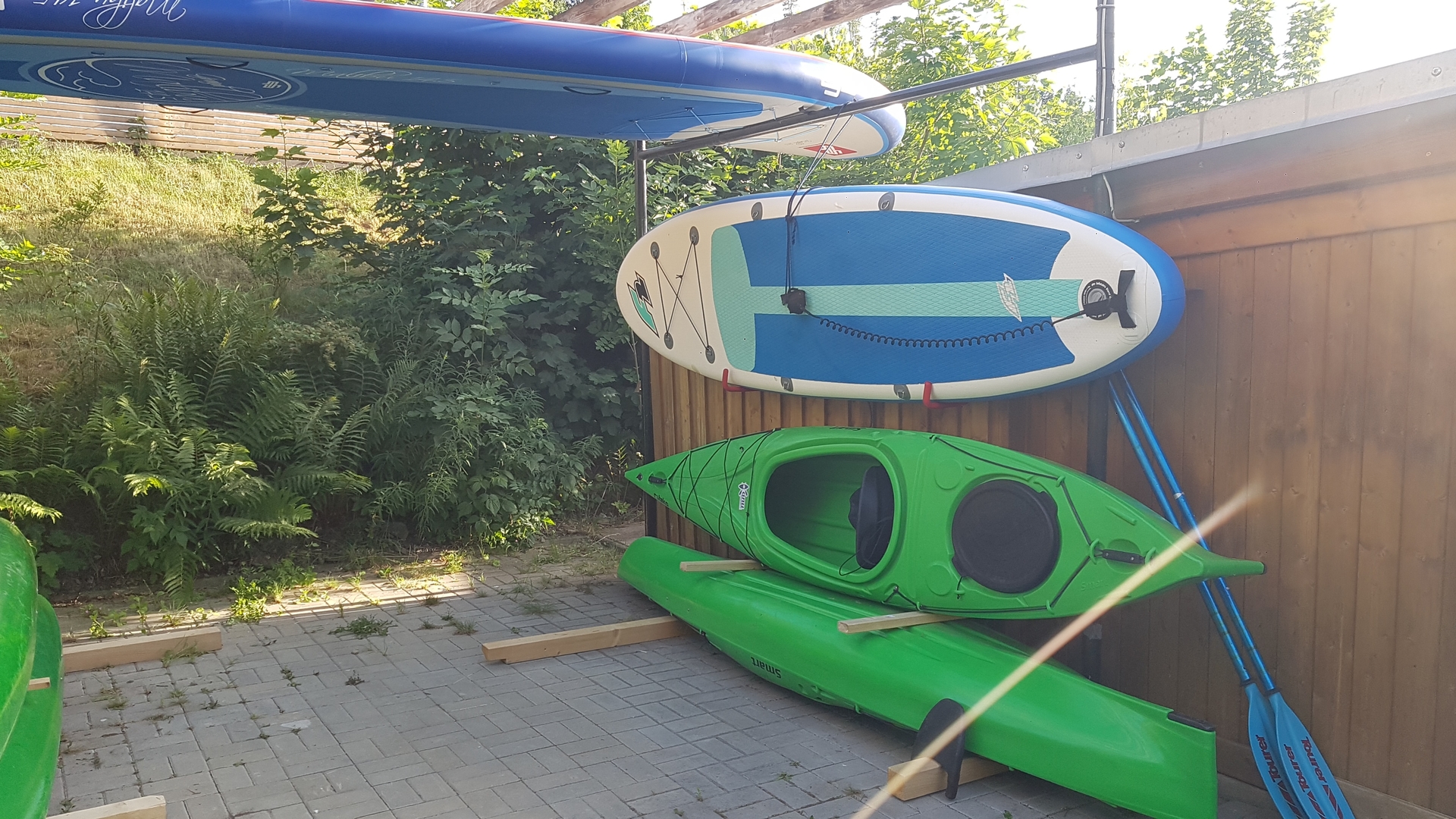 Bootsverleih - Tretboot ohne Treten.... - Campingplatz Hopfenmühle