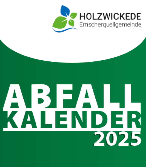 Abfallkalender 2025 im neuen Format - Gemeinde Holzwickede