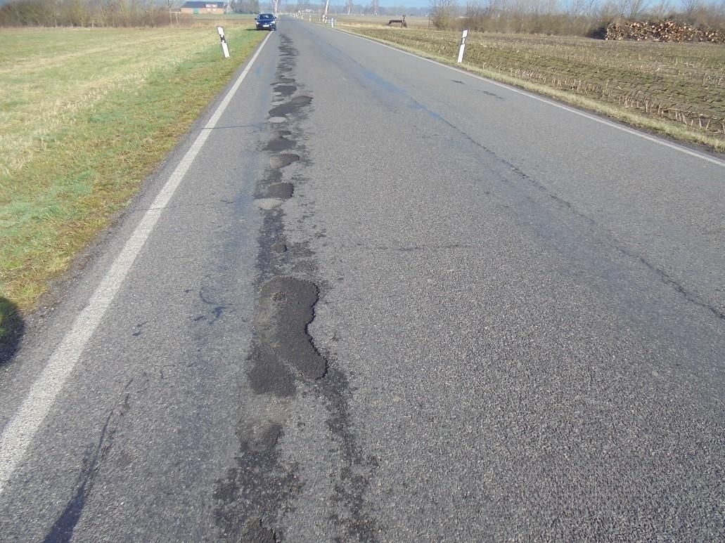 Schwarzheide - Kreisstraße 6604 Schwarzbach Richtung Biehlen wird ab 14 ...
