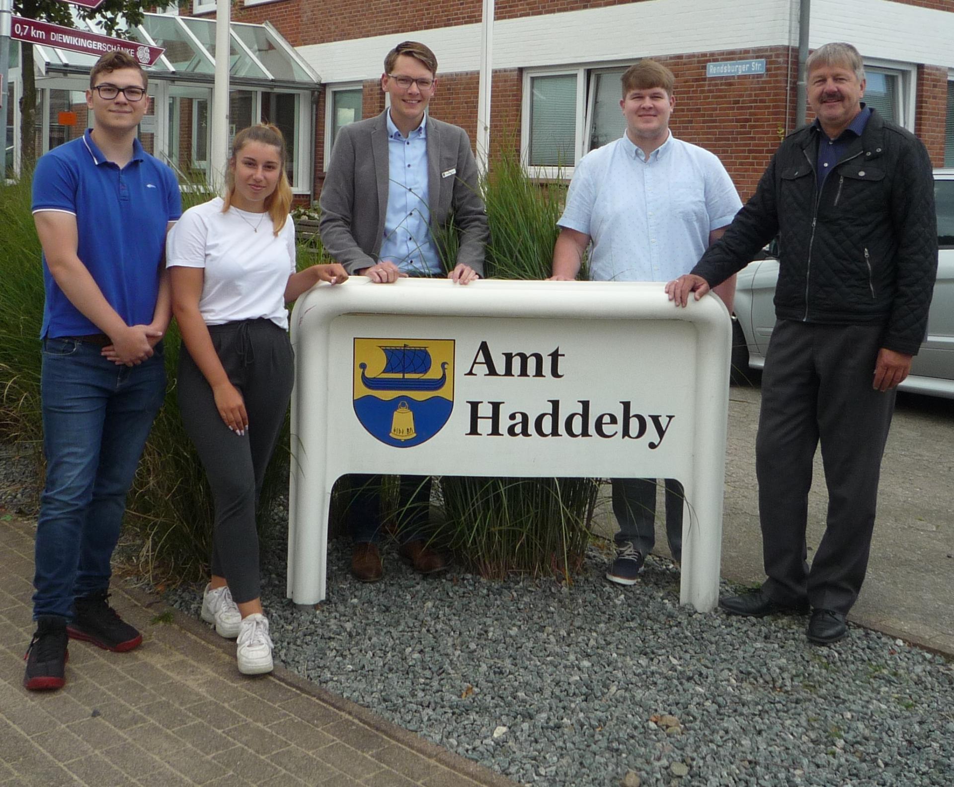Erfolgreiche Ausbildung beim Amt Haddeby - Amt Haddeby