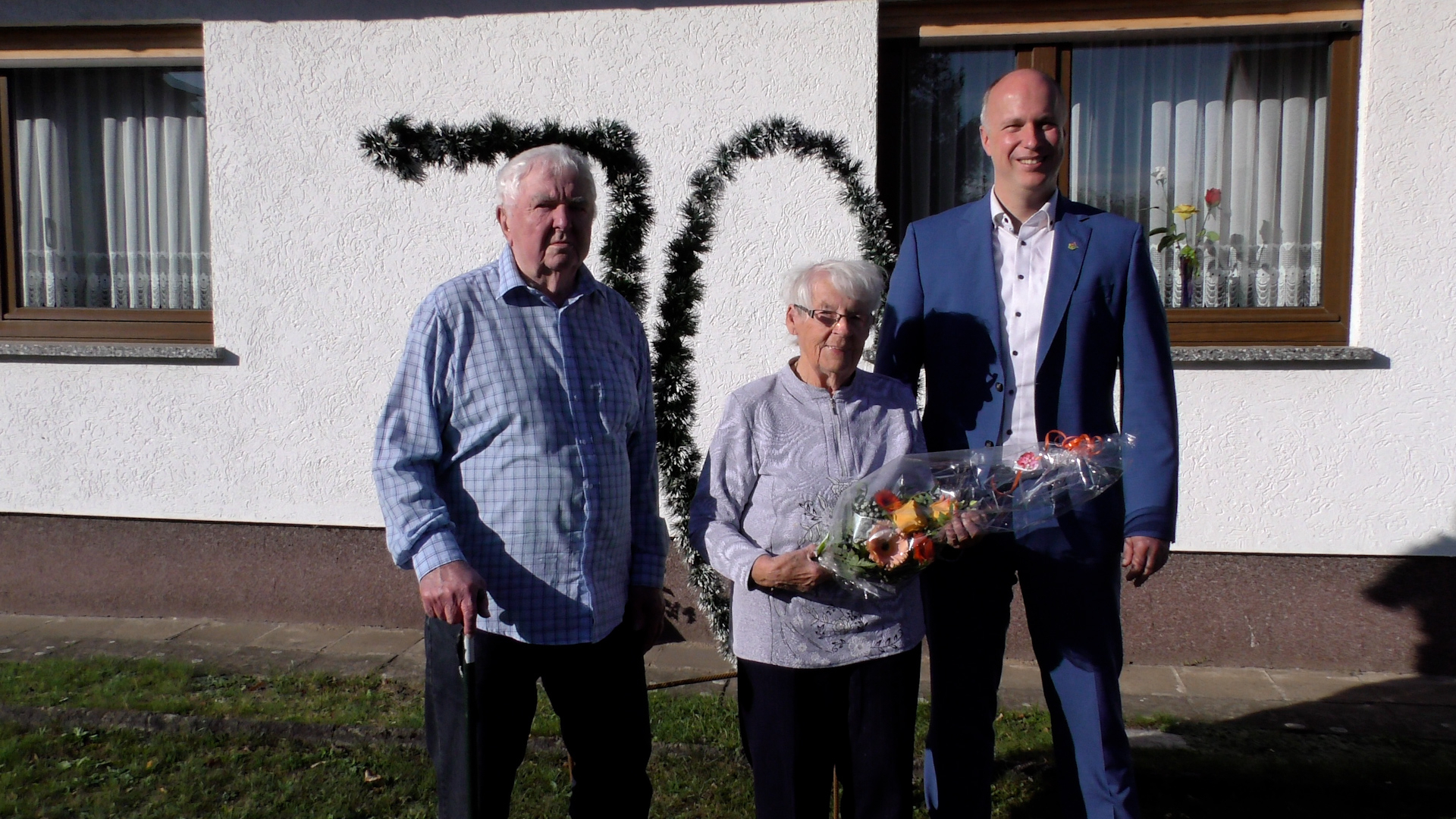 70 gemeinsame Ehejahre – Glückwunsch zur Gnadenhochzeit - Lauchhammer