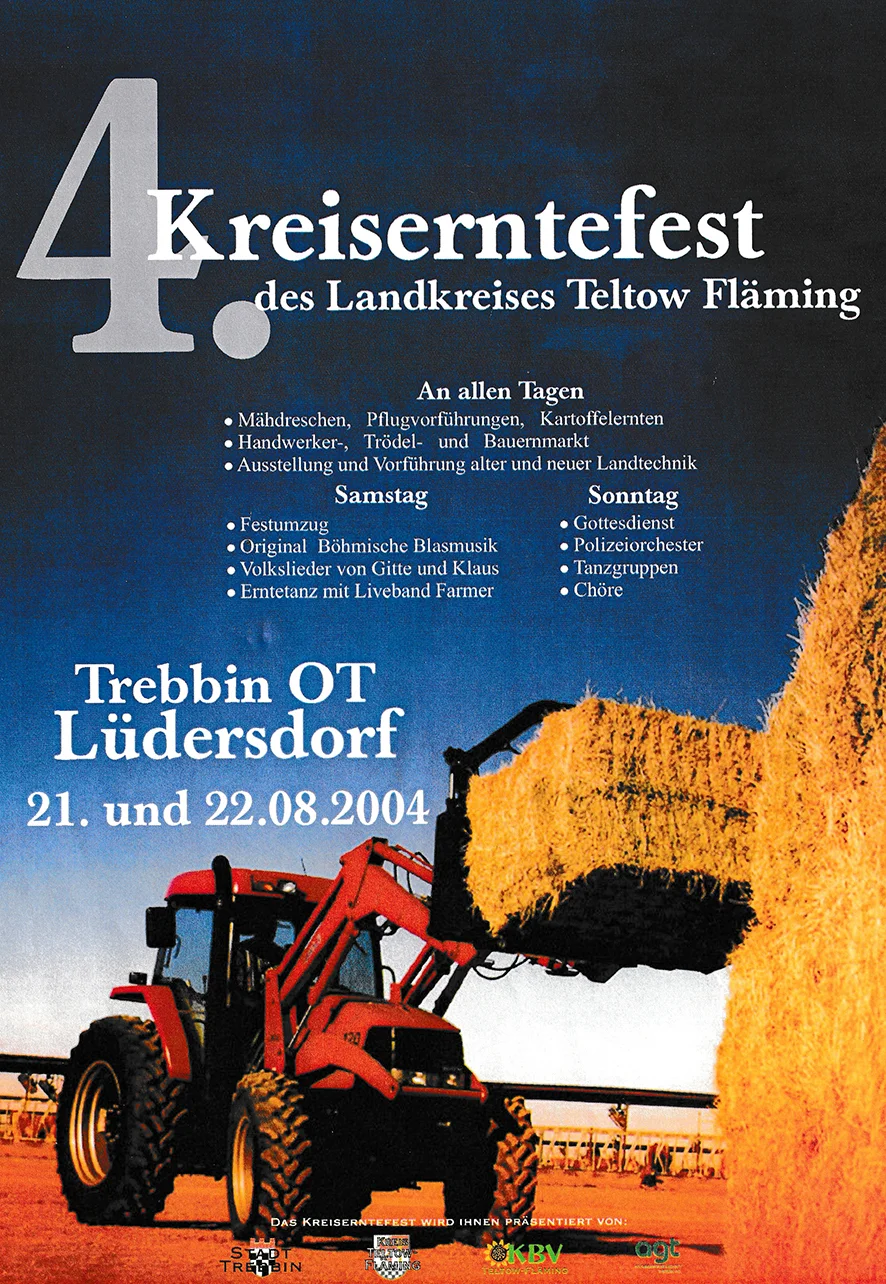 4. Kreiserntefest 2004 - Ortsteile der Stadt Trebbin